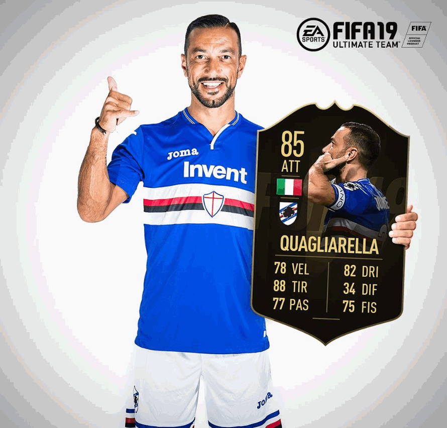 FIFA 19 Ultimate Team: Quagliarella nella leggenda!