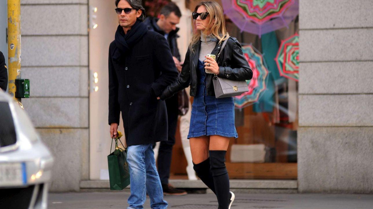 Filippo Inzaghi e Angela Robusti innamorati a Milano - Tgcom24